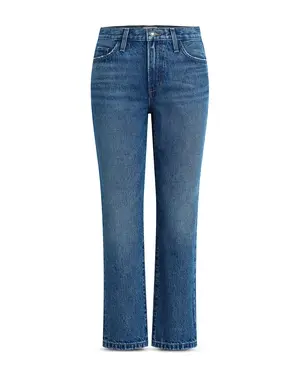 FAVORITE DAUGHTER The Dot Mid Rise Straight Ankle Jeans