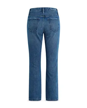 FAVORITE DAUGHTER The Dot Mid Rise Straight Ankle Jeans