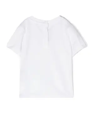 Balmain Flocked-logo Cotton T-shirt
