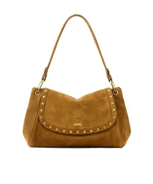Isabel Marant Étoile Chany M Suede Bag - Cognac