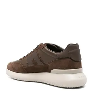 Hogan Logo Patch Low-top Sneakers