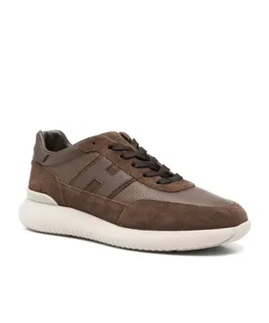 Hogan Logo Patch Low-top Sneakers - No
