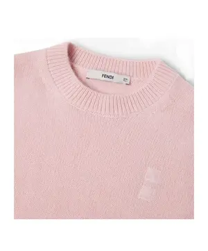 Fendi Cashmere Sweater With Embroidery
