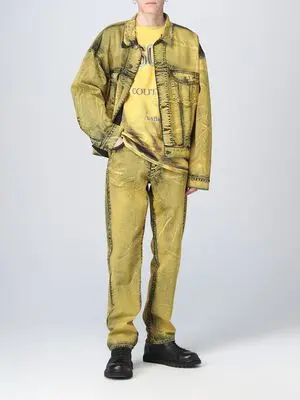 Moschino Belt Ring Denim Trousers