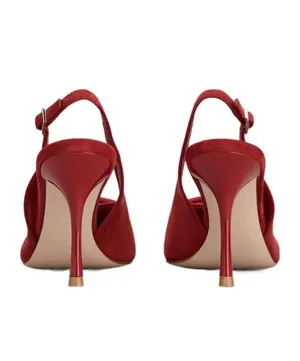 ROGER VIVIER Viv In The City Slingback Pumps - Red
