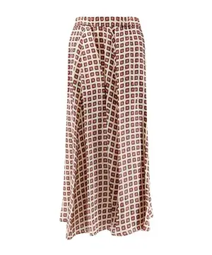 Aspesi Geometricprint Maxi Skirt