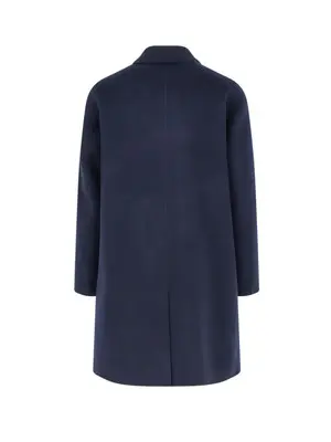 Aspesi Single-breasted Concealed-placket Coat