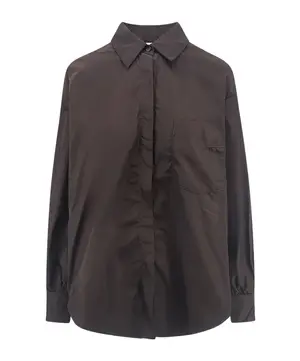 Aspesi Oversized Longsleeve Shirt - Brown