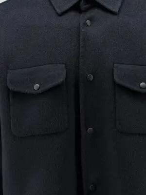 Aspesi Snap-button Overshirt Jacket