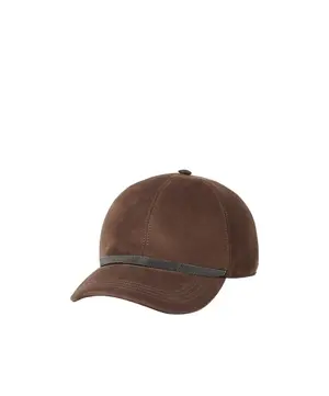 Brunello Cucinelli Monili-chain Baseball Cap - Brown