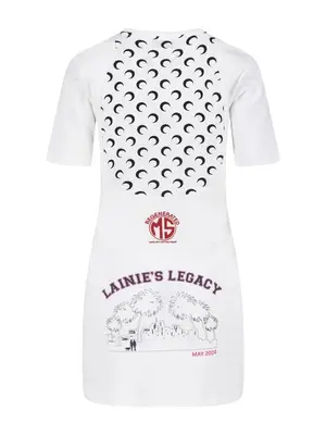 MARINE SERRE Graphicprint Tshirt Mini Dress