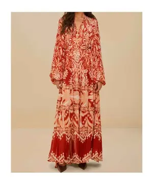 Farm Rio Tropical-print Maxi Dress