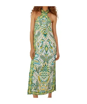 Farm Rio Tropical Tapestry Maxi Dress