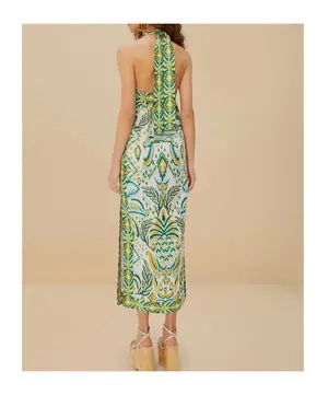 Farm Rio Tropical Tapestry Maxi Dress