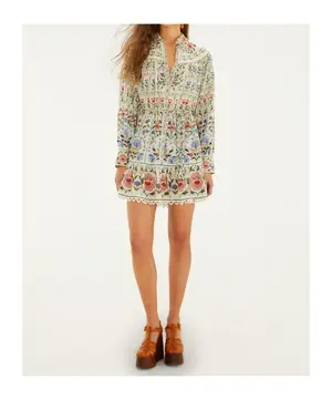 Farm Rio Floral Mini Dress