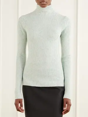 Auralee Long-sleeved Turtleneck Sweater