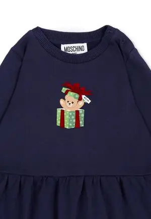 Moschino Teddy Bear Ruffled Dress