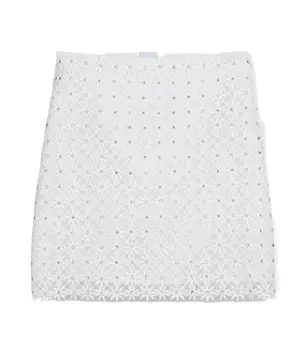 Dior Dioriviera Embroidered Short Skirt - White