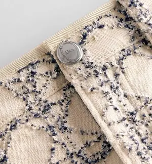 Dior Dioriviera Cannage Pencil Skirt