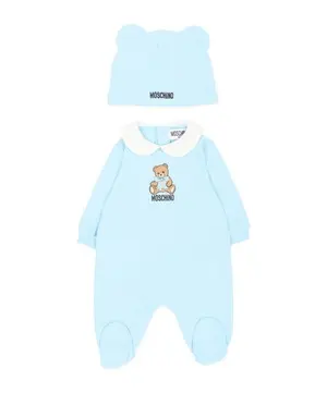 Moschino Logo-print Babygrow Set