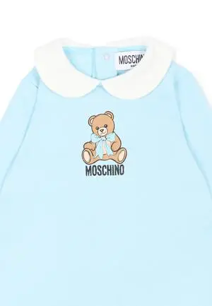 Moschino Logo-print Babygrow Set