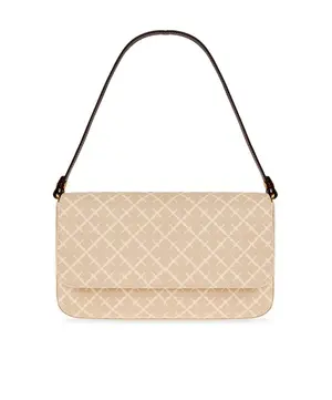 BY MALENE BIRGER Tallie Patterned Shoulder Bag - Beige