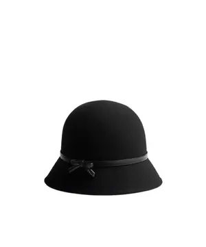 Dior D-tulipe Small Brim Cloche - Black