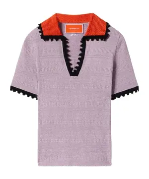 La DoubleJ Colour-block T-shirt - Pink