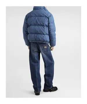 Dolce & Gabbana Dolce Gabbana Denim Puffer Jacket