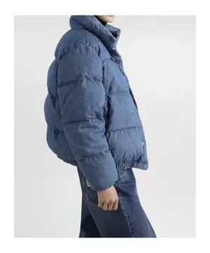 Dolce & Gabbana Dolce Gabbana Denim Puffer Jacket
