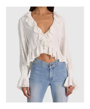 ALICEOLIVIA Alice Olivia Blouse White