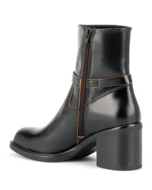 VAGABOND SHOEMAKERS Meryl Leather Harness Ankle Boots