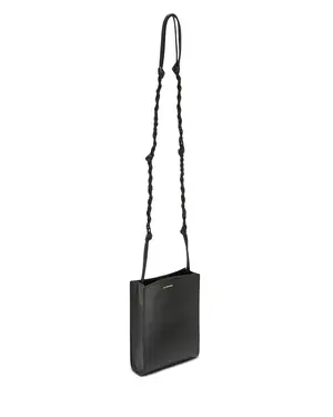 JIL SANDER Tangle Leather Phone Shoulder Bag