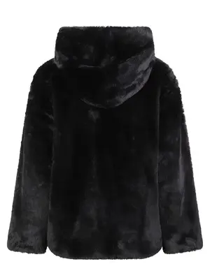 Max Mara Rugiada Zip-up Coat - Black