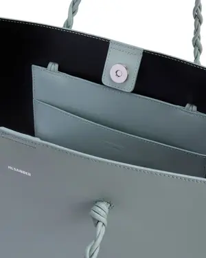 JIL SANDER Tangle Large Leather Shopper Tote
