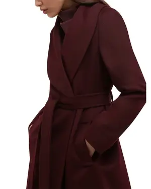 HOBBS LONDON Sara Wool Belted Coat