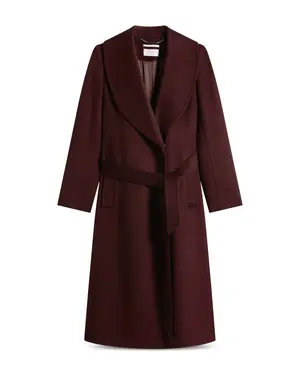 HOBBS LONDON Sara Wool Belted Coat