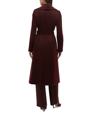 HOBBS LONDON Petite Sara Wool Belted Coat