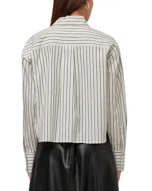 Fifteen Twenty Dianne Cotton Stripe Button-up Shirt