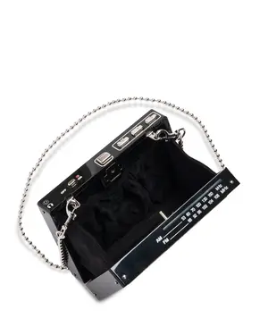 Moschino Casette Walk Bag - Black