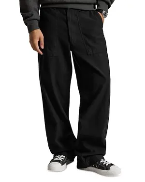 Polo Ralph Lauren Relaxed Fit Cotton Reverse Sateen Utility Pants - Polo Black