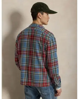 Polo Ralph Lauren Cotton Classic Fit Plaid Flannel Camp Shirt
