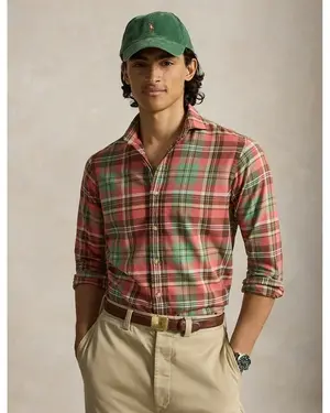 Polo Ralph Lauren Cotton Classic Fit Plaid Flannel Shirt