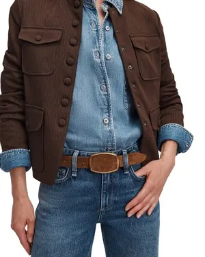 Rag & Bone Wyatt Leather Belt