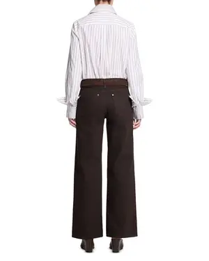 TWP Harvest Moon Wide Leg Jeans