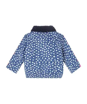 Stella McCartney Star-print Borg-collar Jacket