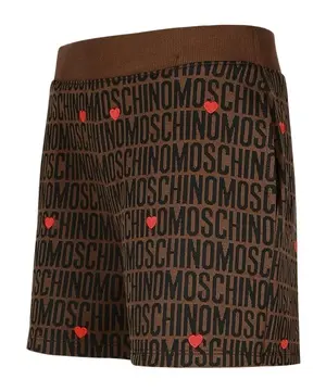 Moschino Patterned Thigh-length Shorts
