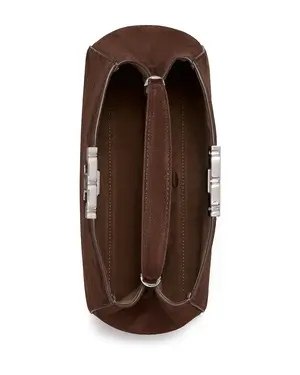 Tory Burch Eleanor Medium Suede Satchel