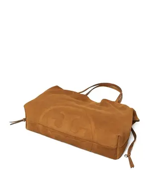 Tory Burch Ella Suede Drawstring Tote