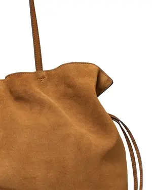 Tory Burch Ella Suede Drawstring Tote